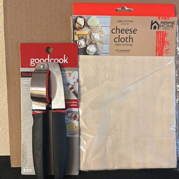 Good Cook | Kitchen | Good Cook Touch Garlic Press New Plus A Cheese ...